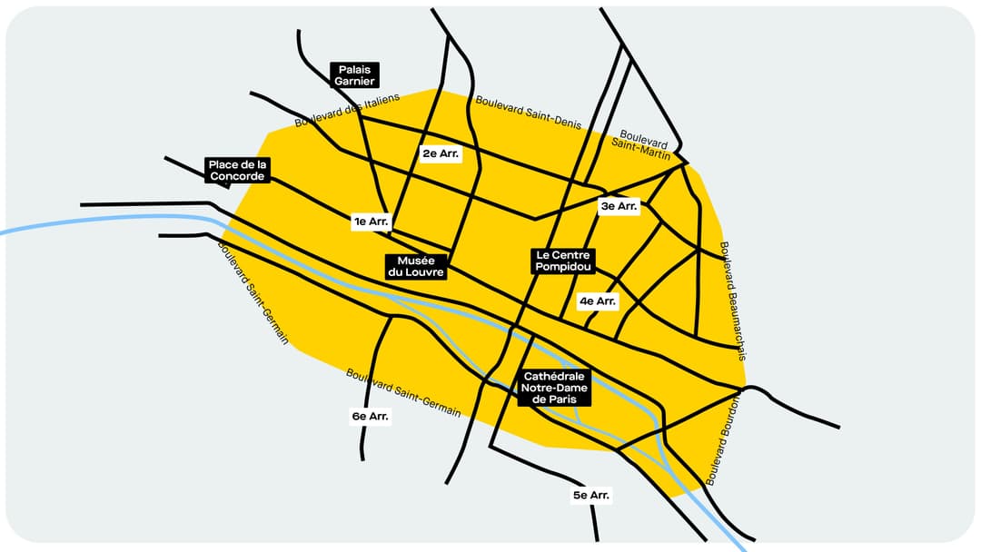 Une Zone à trafic limité pour Paris en 2024