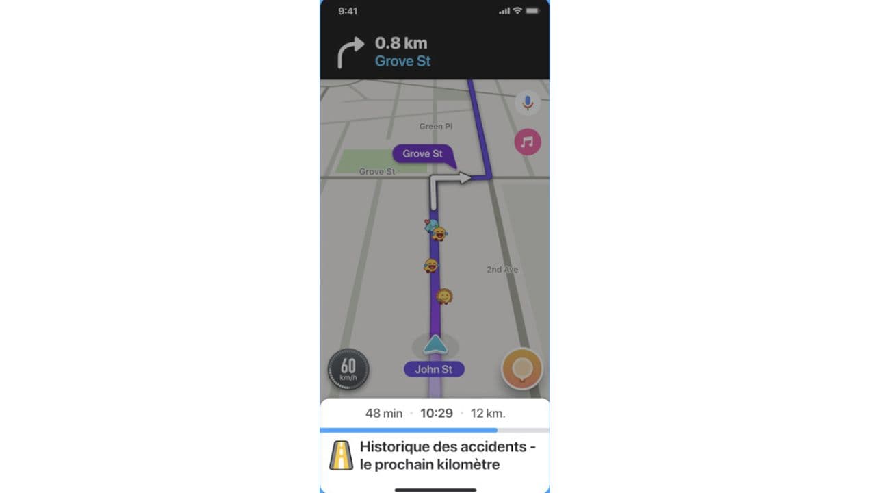 Waze signale désormais les routes les plus dangereuses