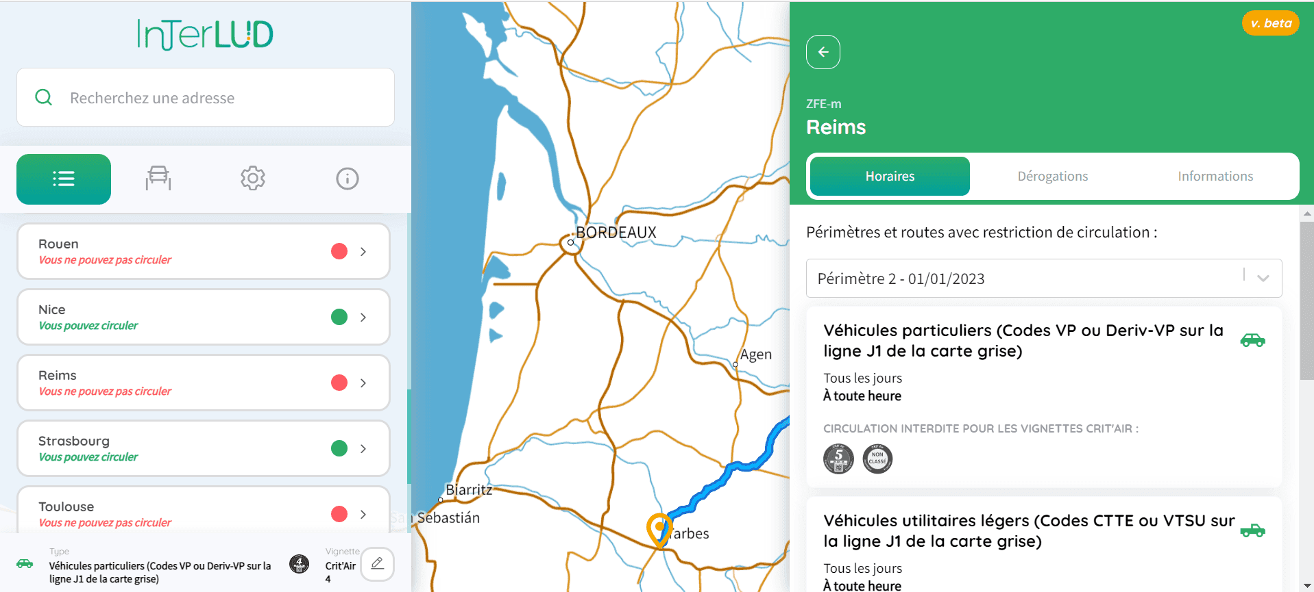 Une plateforme pour comprendre les ZFE
