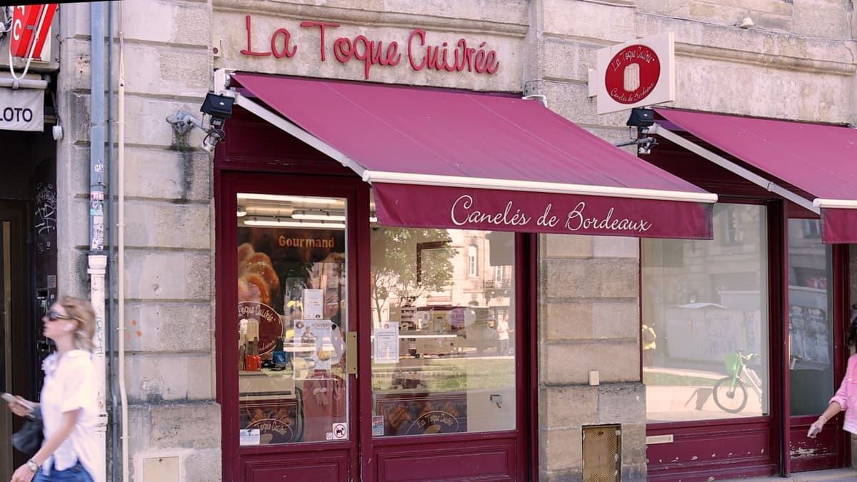 La Toque Cuivrée et son traditionnel canelé de Bordeaux